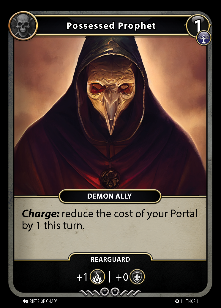 Possessed Prophet card front